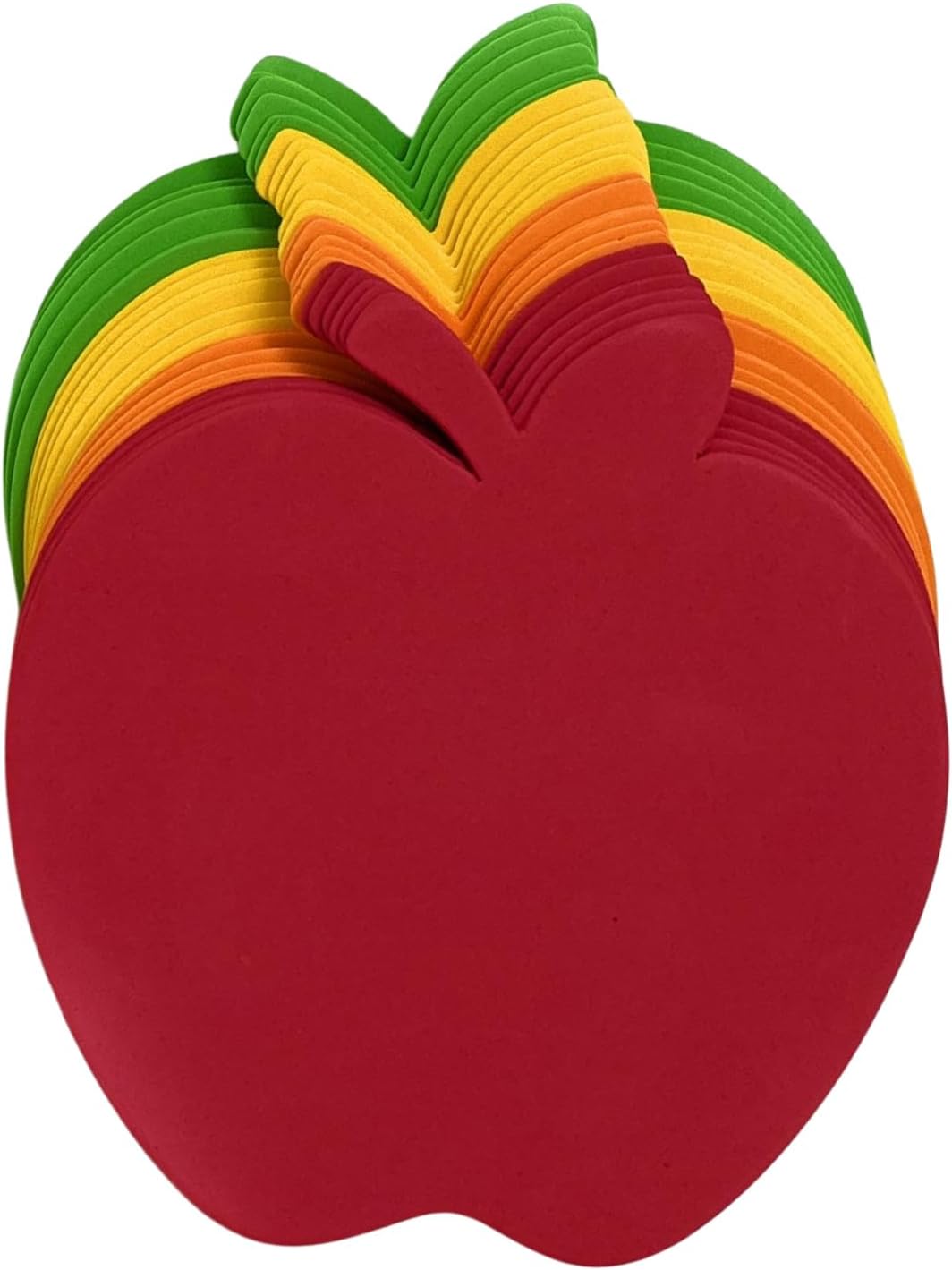 Amazon.com: Creative Shapes Super Fall 8"x10" Apple Tri-Color Cutouts ...