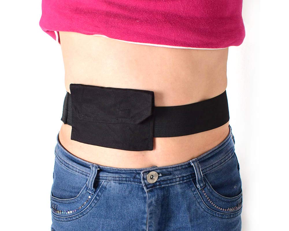 Buy G Tube Holder with Cover Bag - Feeding Tube Belt Catheter Holder ...