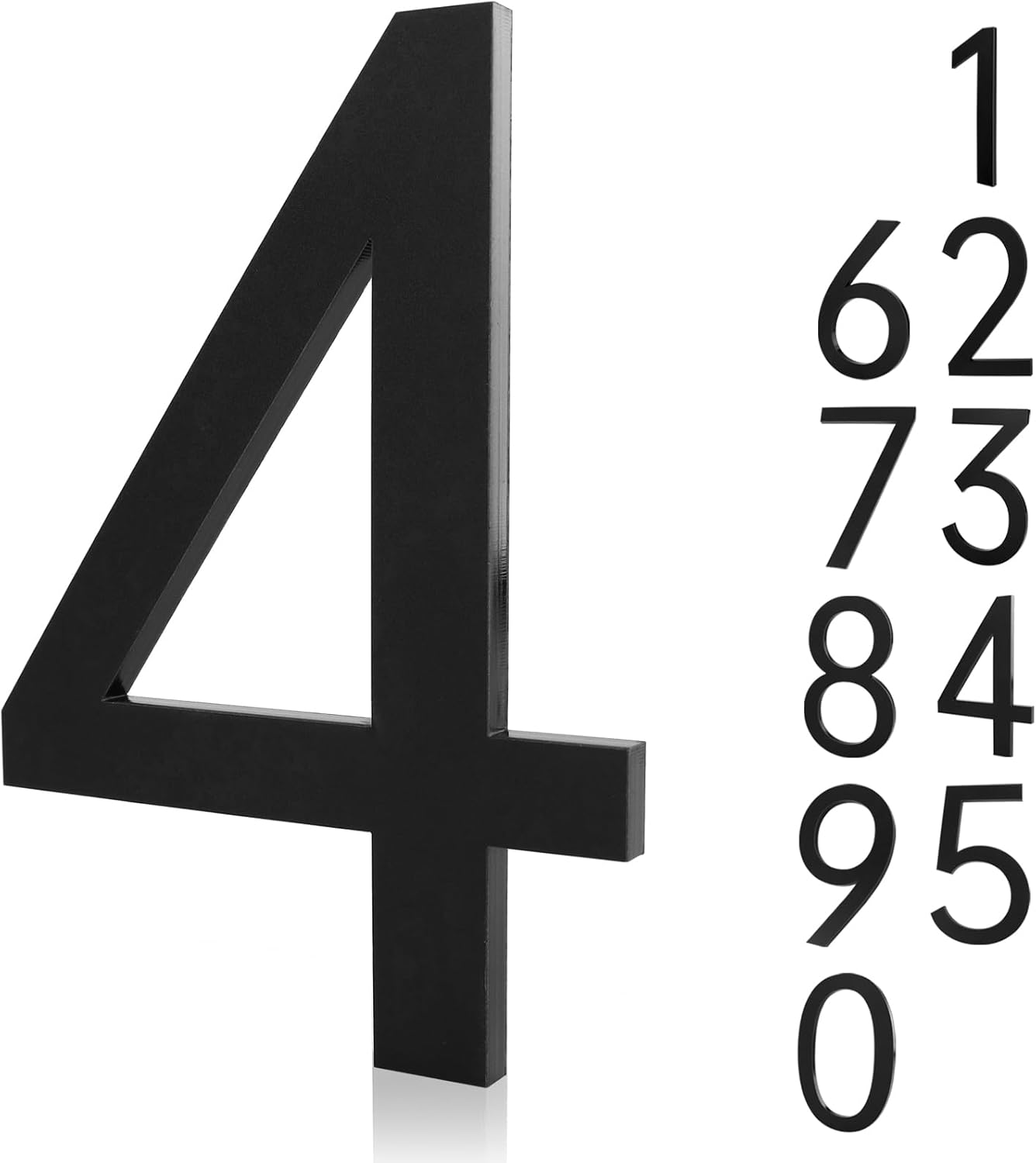 Amazon.com: 6 Inch Apartment Numbers for Door, Self Adhesive Stick on ...