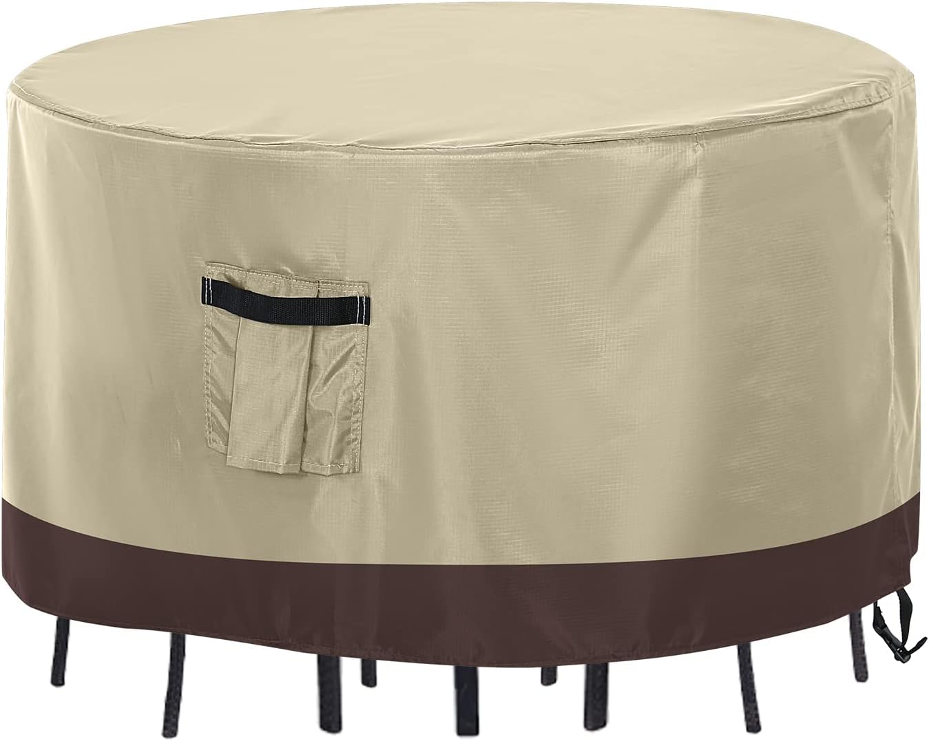 Amazon.com : ABCCANOPY Table Cover Round Table Cover Outdoor Furniture ...