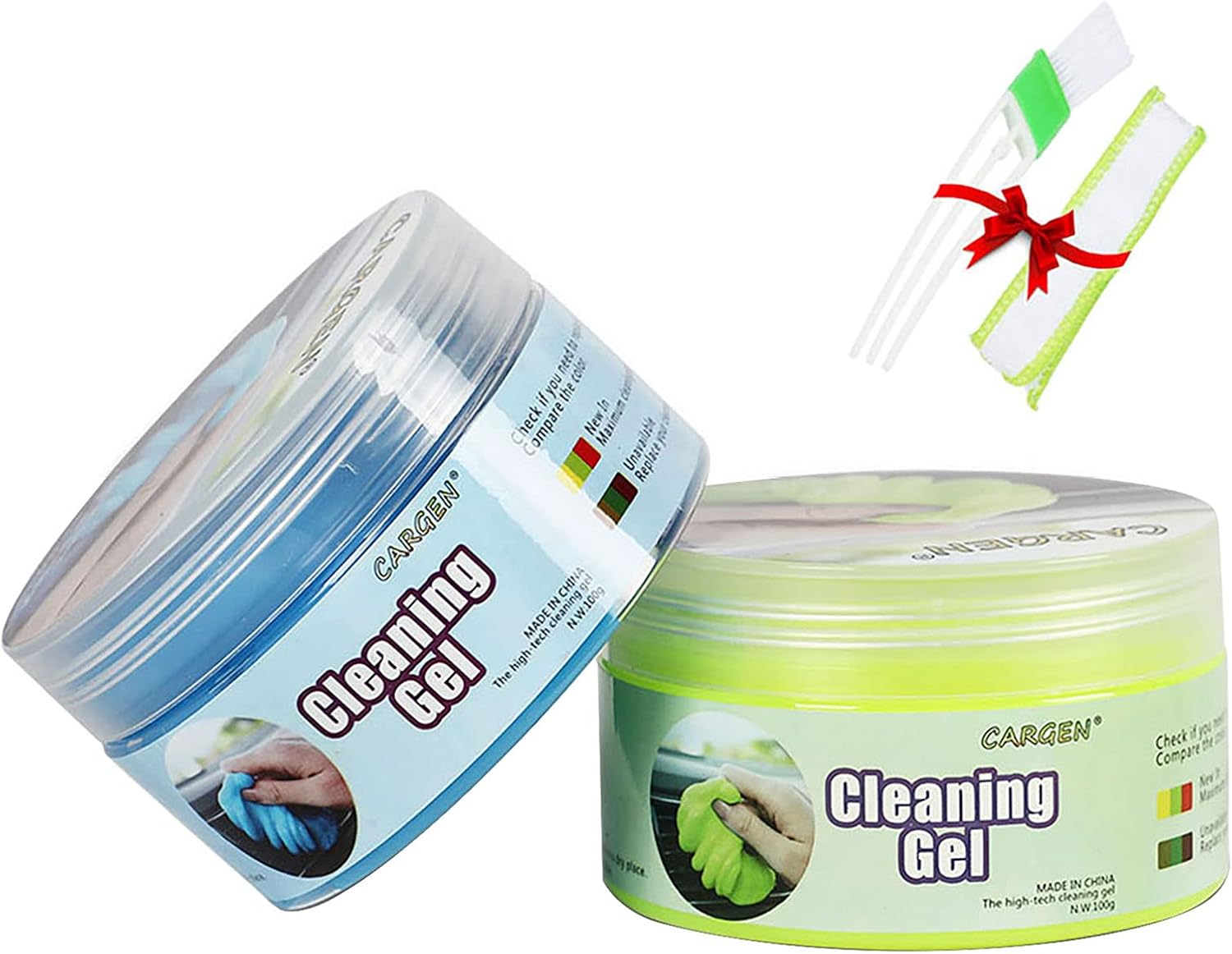 Amazon.com: 2 PCS Magic Gel for Car Interior Cleaner Detailing Tools ...