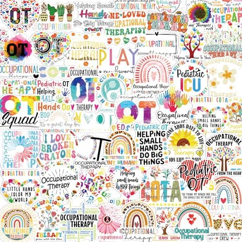 Amazon.com: Vemfare Occupational Therapy Stickers for Adults - 100 Pcs ...
