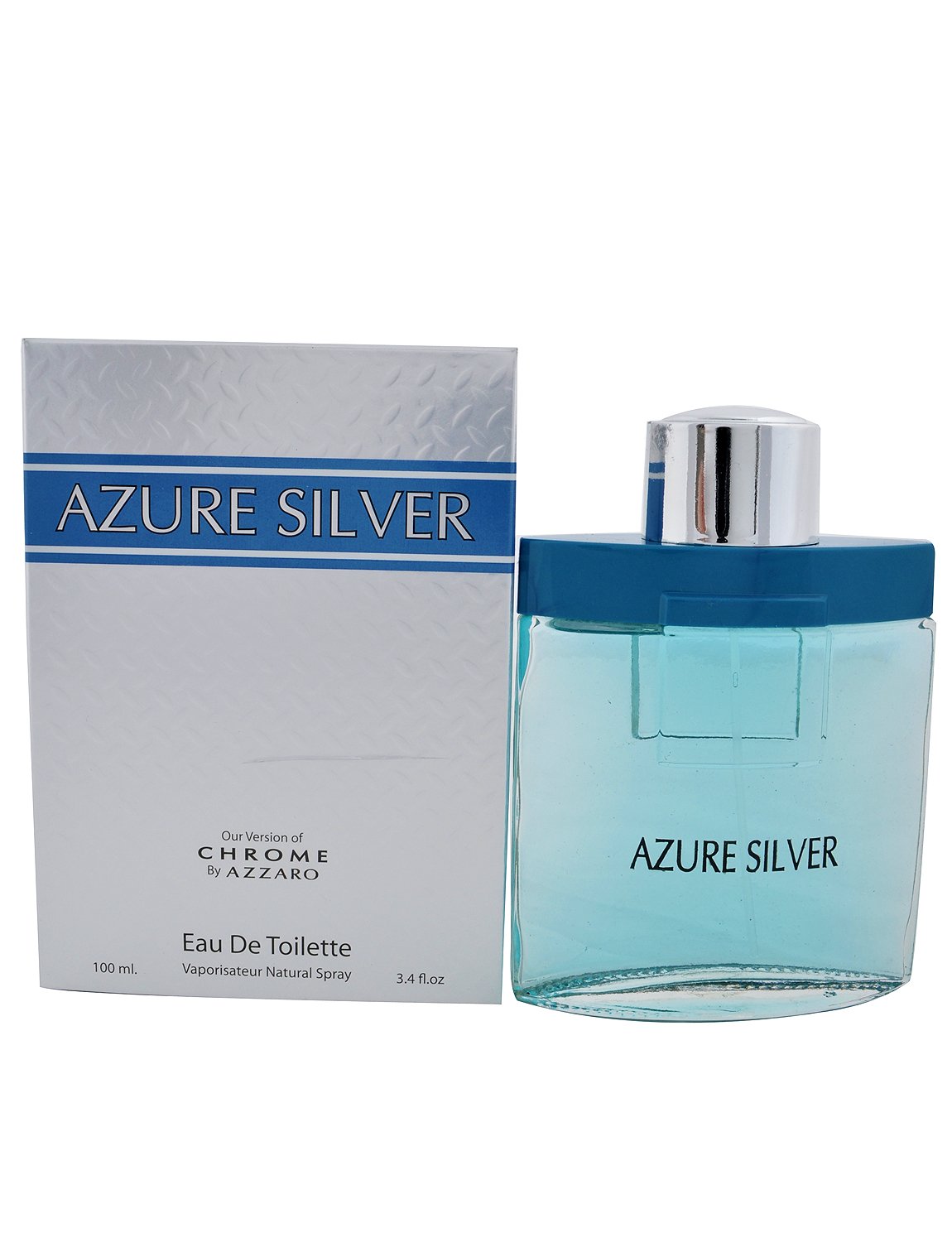 Amazon.com : Mens "AZURE SILVER" Cologne : Beauty & Personal Care