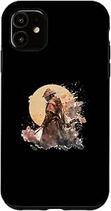 Amazon.com: iPhone 11 Bushido Retro Japan Samurai Vintage Swords ...