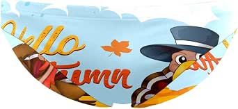 Happy Thanksgiving Day Turkey and Orange Autumn Mens Bikini Swimwear ...