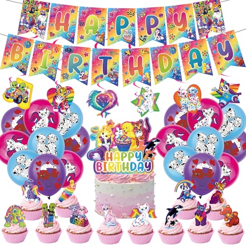Must-Include Bright and Fun Lisa Frank Party Ideas