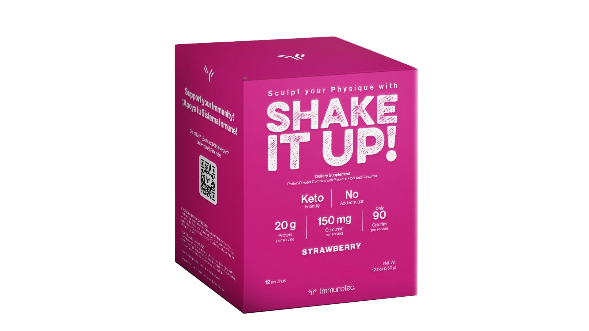 Amazon.com: Immunotec Shake It Up (Strawberry) : Health & Household