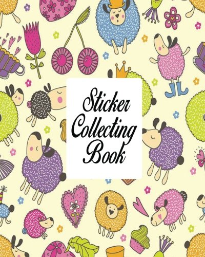 Amazon.com: Sticker Collecting Book: Blank Sticker Book For Kids 8x10 ...