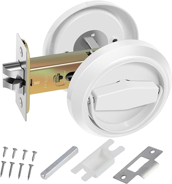 Stainless Steel 304 Round Recessed Door Lock, Recessed Install Cup Door ...