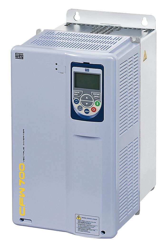 WEG CFW700C70P0T2DBN1 CFW700 Series Variable Frequency Drive, 25 HP, 70 ...