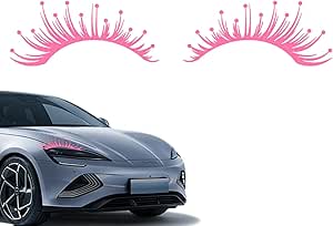 Amazon.com - Car Eyelashes Decal, Car Headlight Eyelashes, Car Eyelash ...
