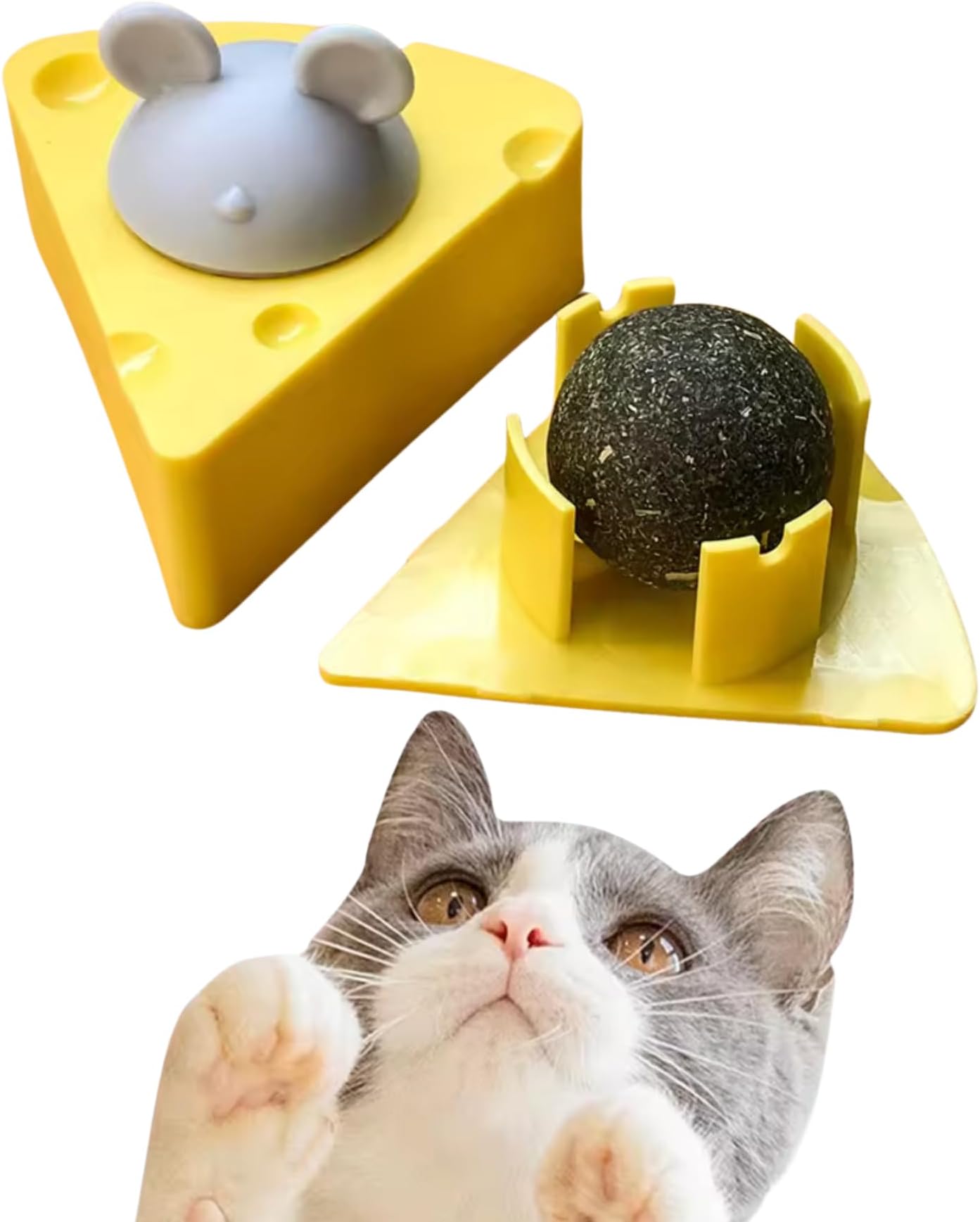 Amazon.com : Yeowww!!!! - 100% Organic Catnip CAT Toy - Tide Candy Cane ...