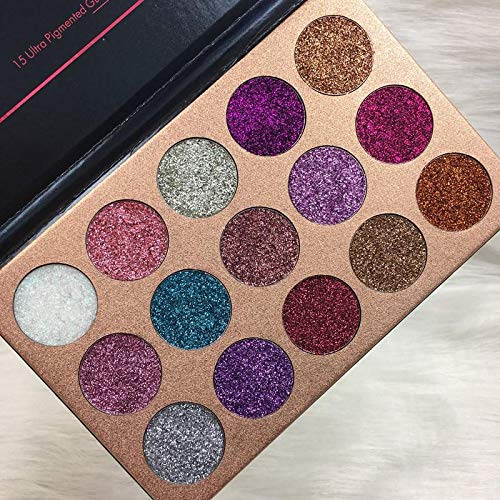 Amazon.com : Cosmetic 15 Colors Eye Shadow Magnet Palette : Beauty ...