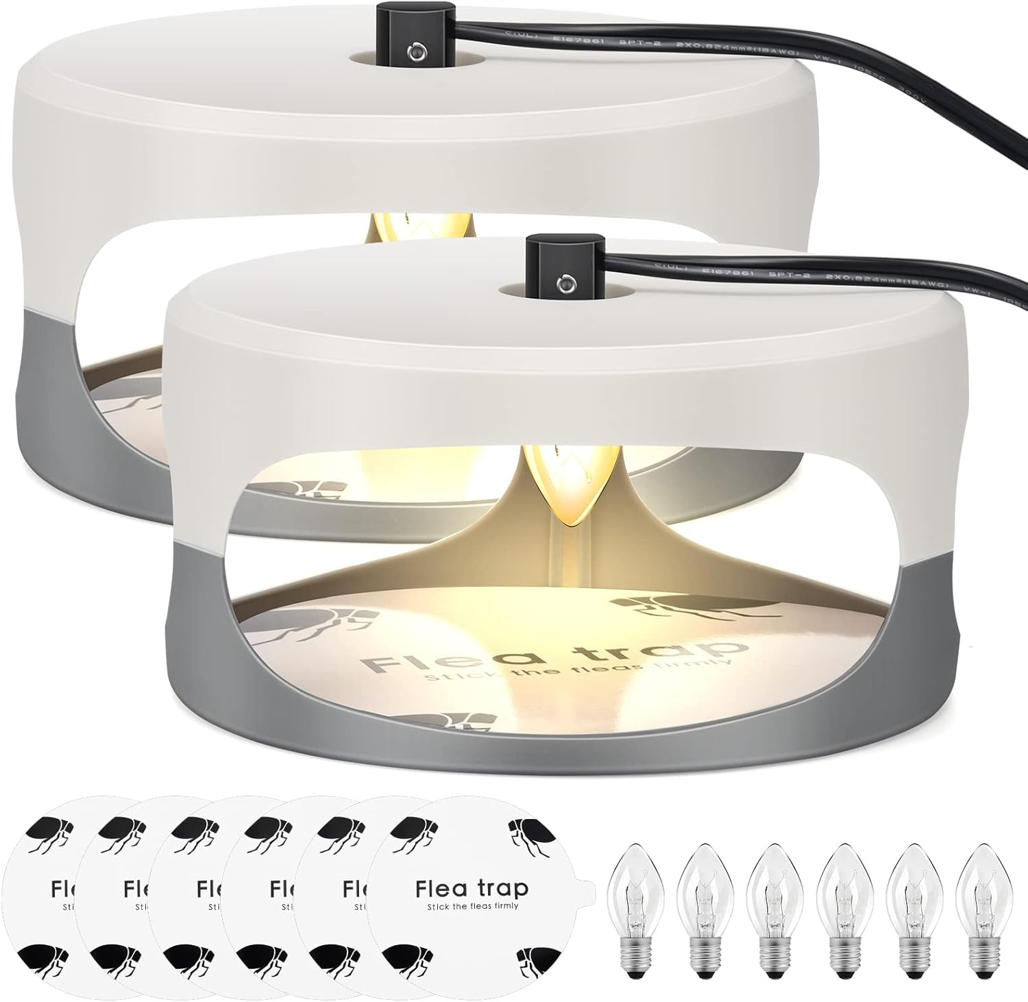 Amazon.com : UPYEAL Flea Trap 2 Packs – Premium Traps for Inside Your ...
