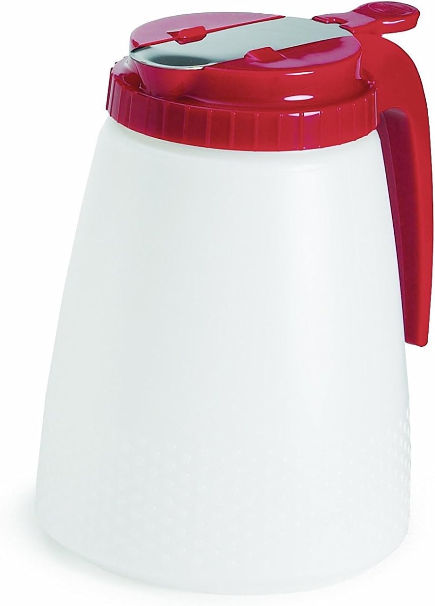 Amazon.com: Tablecraft All Purpose Red Top Dispenser 48 Ounce: Food ...