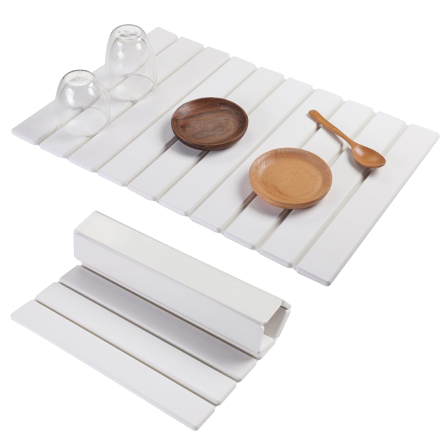 Amazon.com: Large Stone Dish Drying Mat for Kitchen Counter, Fast Dry ...