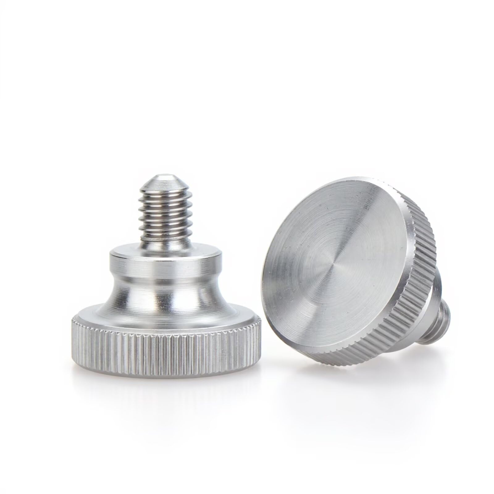 Snapklik.com : 4 Pcs M5 X 10 Knurled Thumb Screws 304 Stainless Steel ...