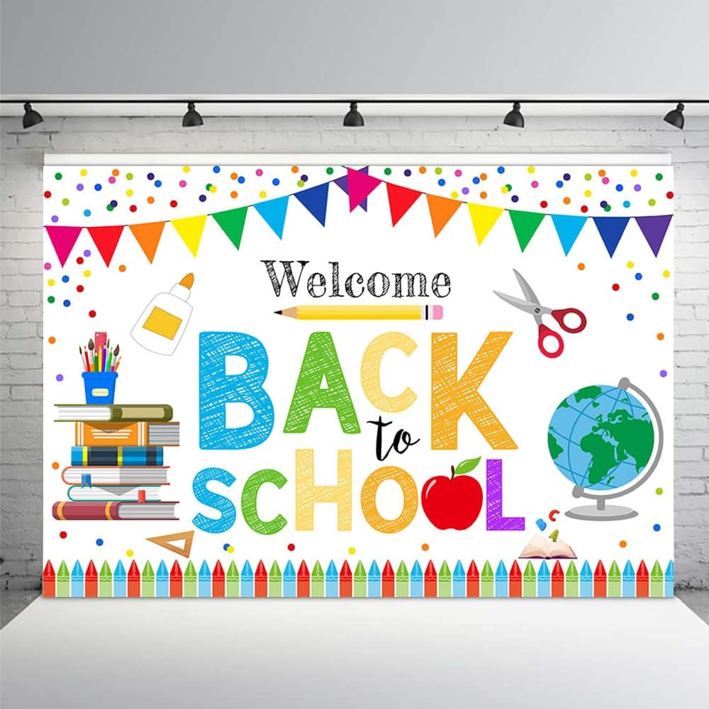 Amazon.com: Welcome to 1st Grade Banner, Large Size First Day of School ...