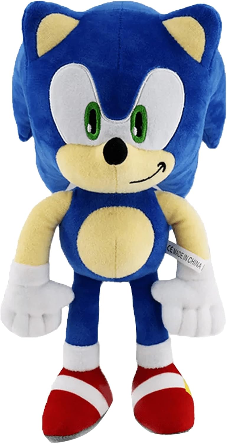 Amazon.com: Adenzai Blue Plush Toy Super Soft Stuffed Animal - Birthday ...