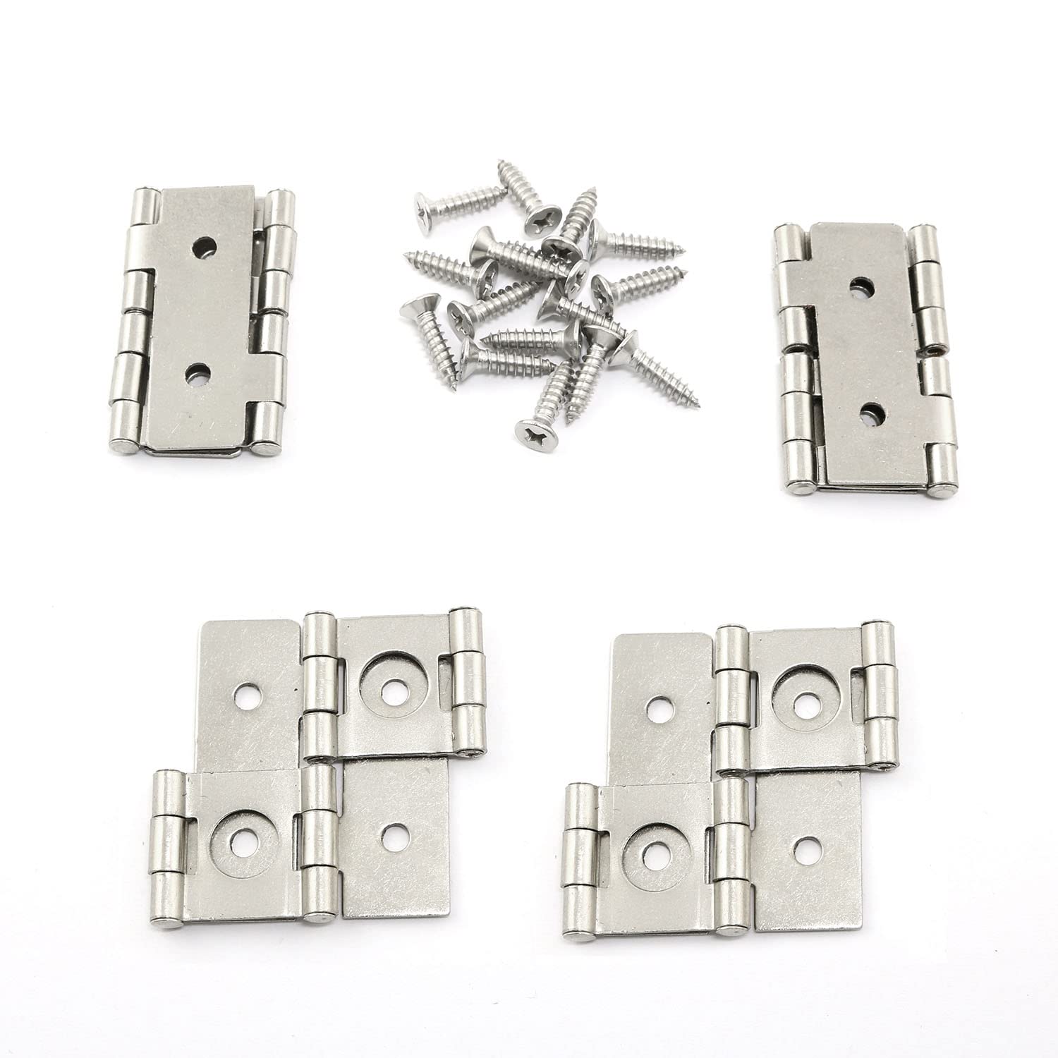 Pro Bamboo Kitchen 4pcs Screen Hinge 360 Degree Rotation Iron Hinge ...