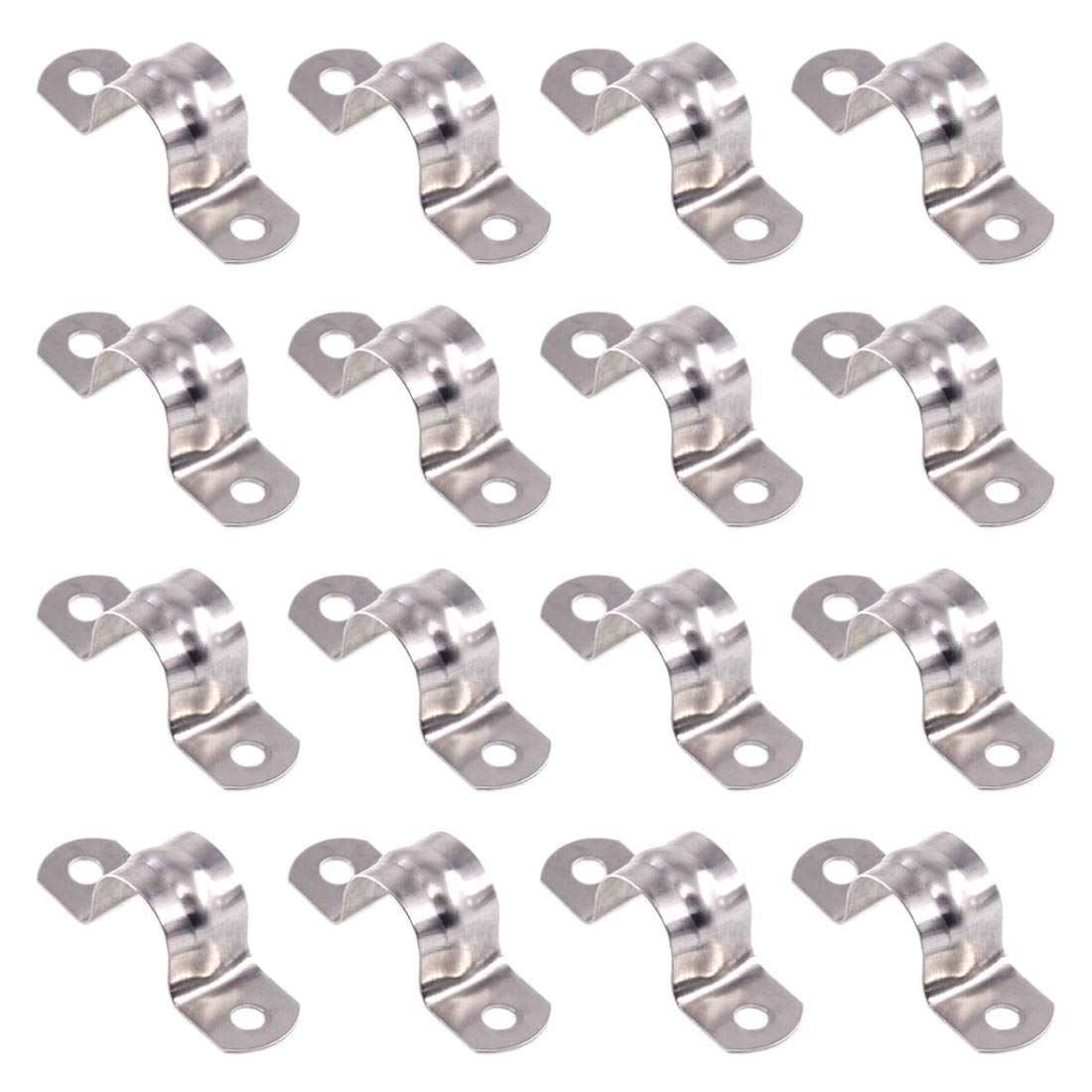 Snapklik.com : Keadic 30Pcs M20 Two Hole Strap U Bracket Tube Strap ...