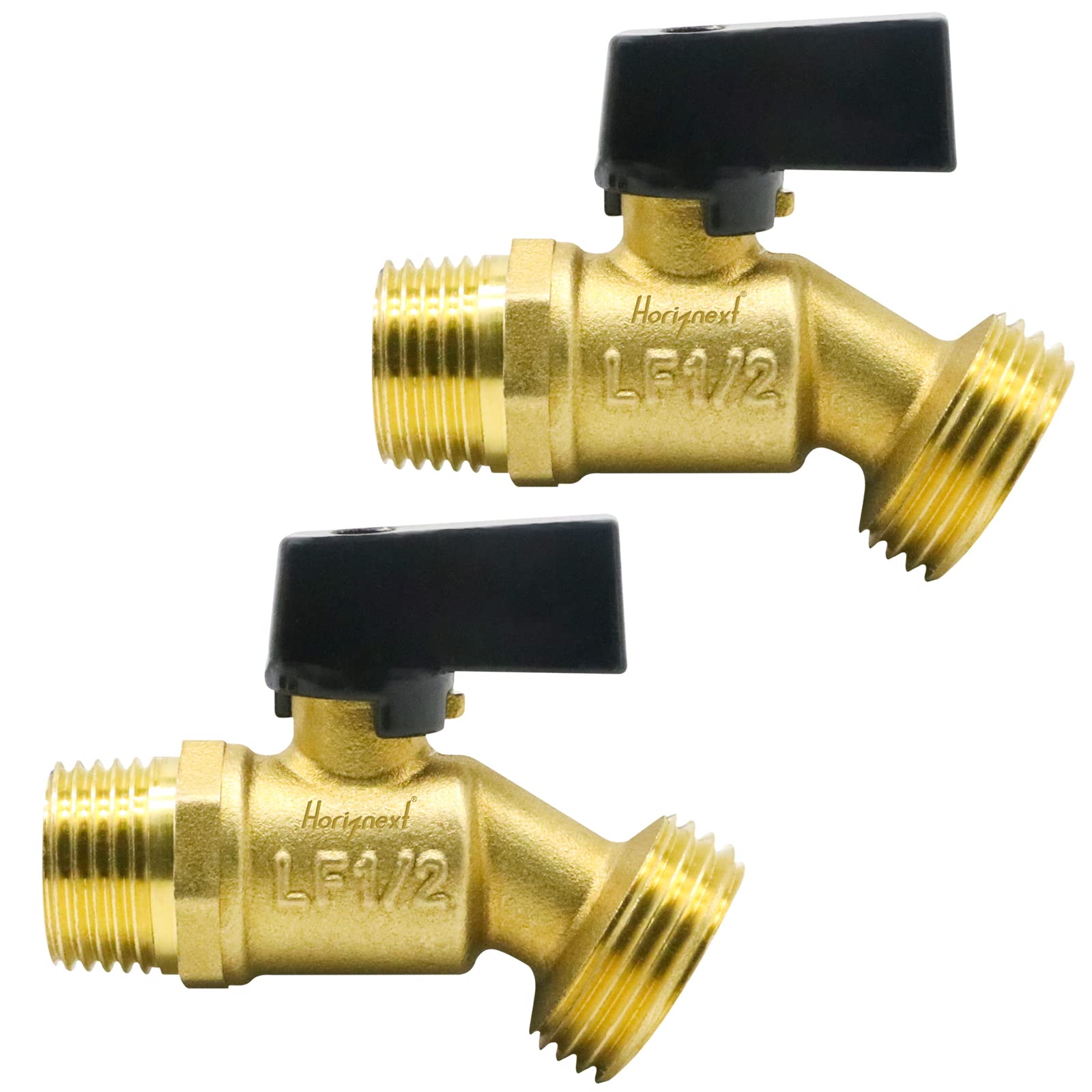 Snapklik.com : Horiznext Garden Hose Bibb, Npt 1/2 Thread Inlet 1 Inch ...