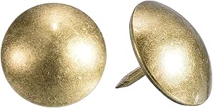 uxcell Upholstery Tacks Nail Pins Furniture, 50Pcs 19x16mm Thumb Tack ...