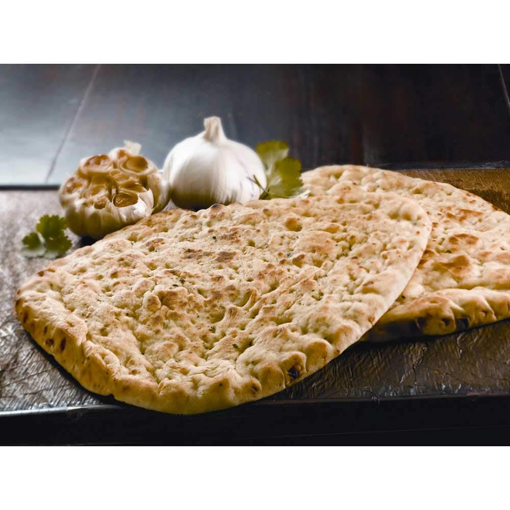 Amazon.com: Stonefire Garlic Tandoor Baked Flat Naan Bread - 48 per ...