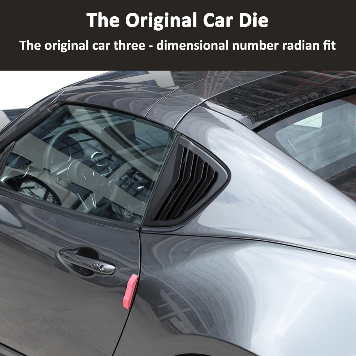 Mazda MX-5 Window Louvers Carbon Fiber Rear Side Window Louvers For ...
