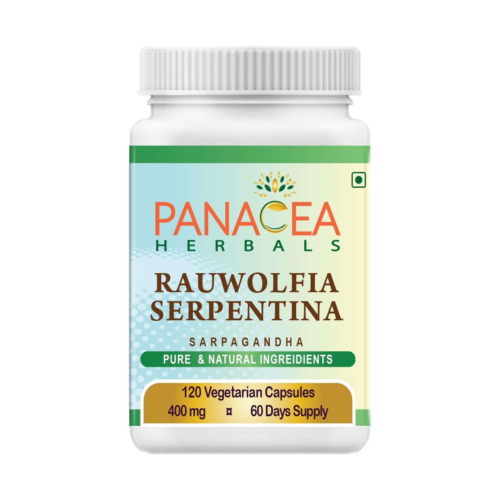 Buy Panacea als Rauwolfia Serpentina s (120 Count 400mg Veg Caps ...