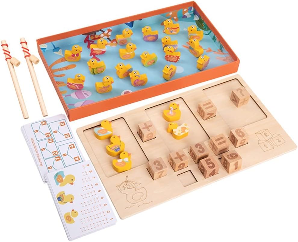 Amazon.com: ADLOF Magnetic Duck Game, Fine Motor Skill Toy, Preschool ...