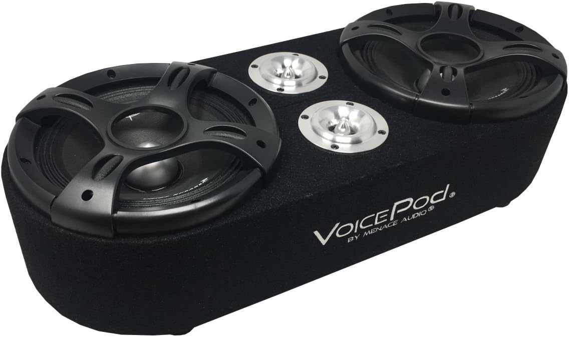 Amazon.com: Menace Audio® (MA-VB280-50SL) - Dual 8" Midrange Enclosure ...