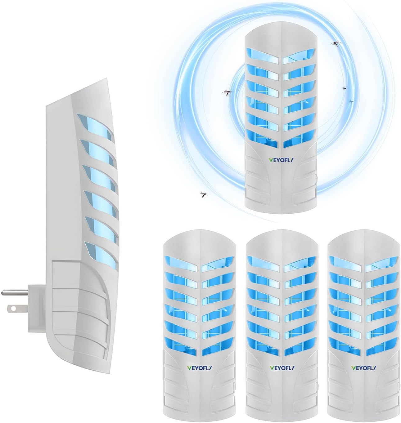 Amazon.com : VEYOFLY Fly Trap, Plug in Flying Insect Trap, Fruit Fly ...