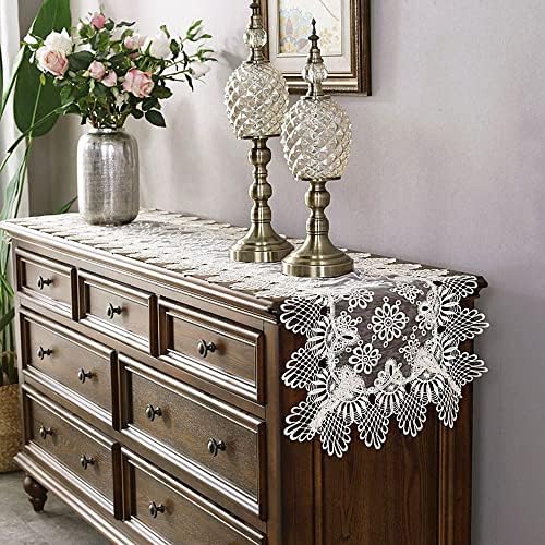 Amazon.com: COMFEELING Table Doilies Rectangular Lace Runner Dresser ...