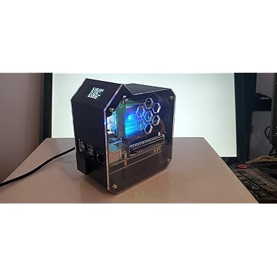 GeeekPi Raspberry Pi Mini Tower NAS Kit with ICE Tower Cooler, M.2 SSD ...