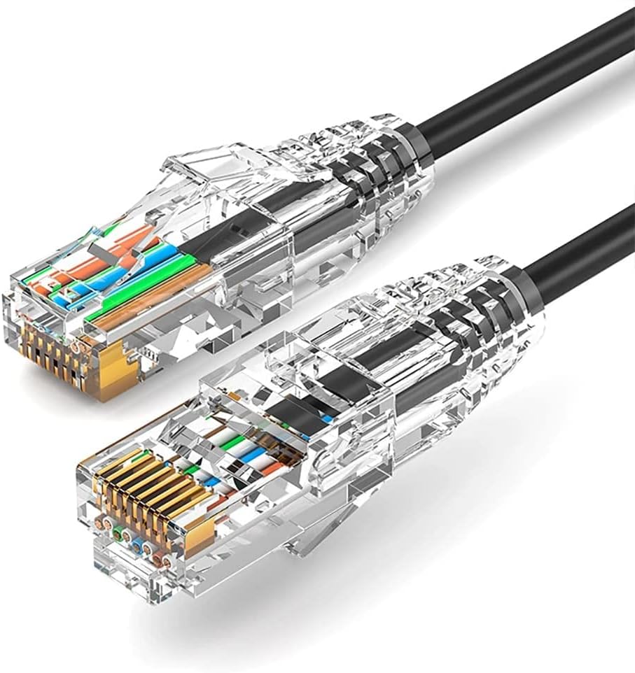 Amazon.co.jp: GSPOWER【LANケーブル cat6a 細線 3m】ラッチカバー付き 線形3.8mm 28AWG 1年製品保証 1カ月返品可能 10G通信 カテゴリ6a 透明 ...