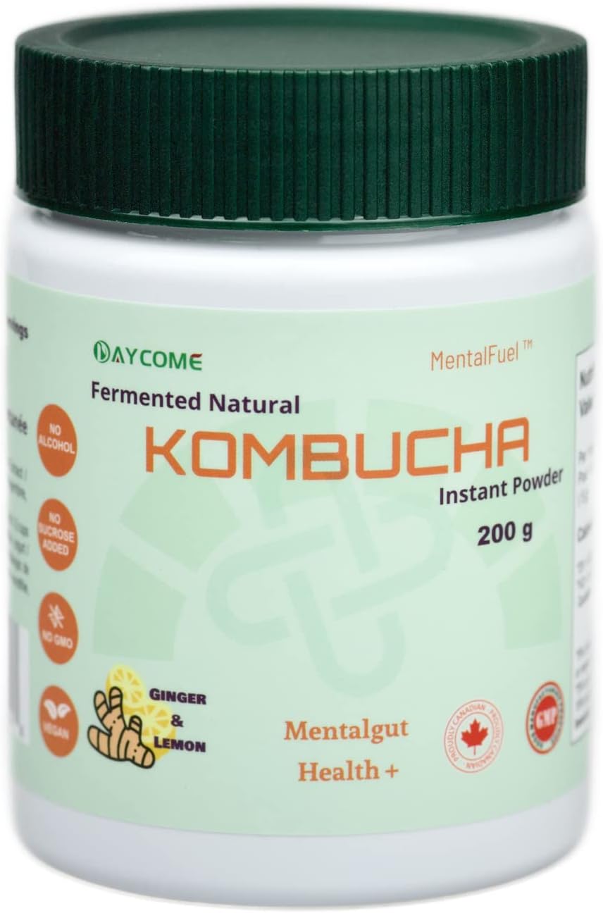 Amazon.com: MentalFuel Kombucha Drink Powder - Instant Sparkling ...