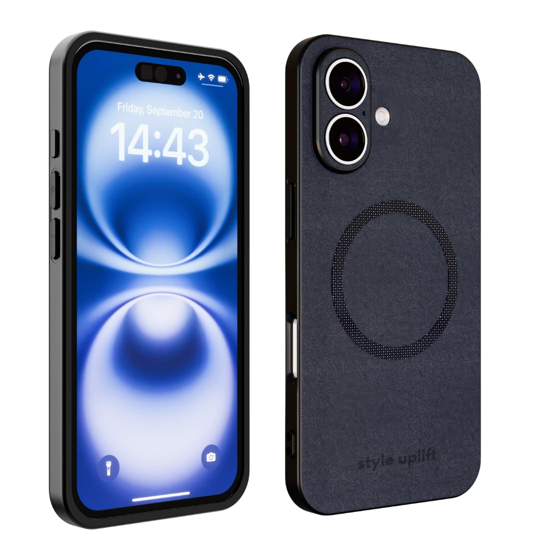 Amazon.com: Style Uplift SU.Shield Magnetic Suede Case for iPhone 16 ...