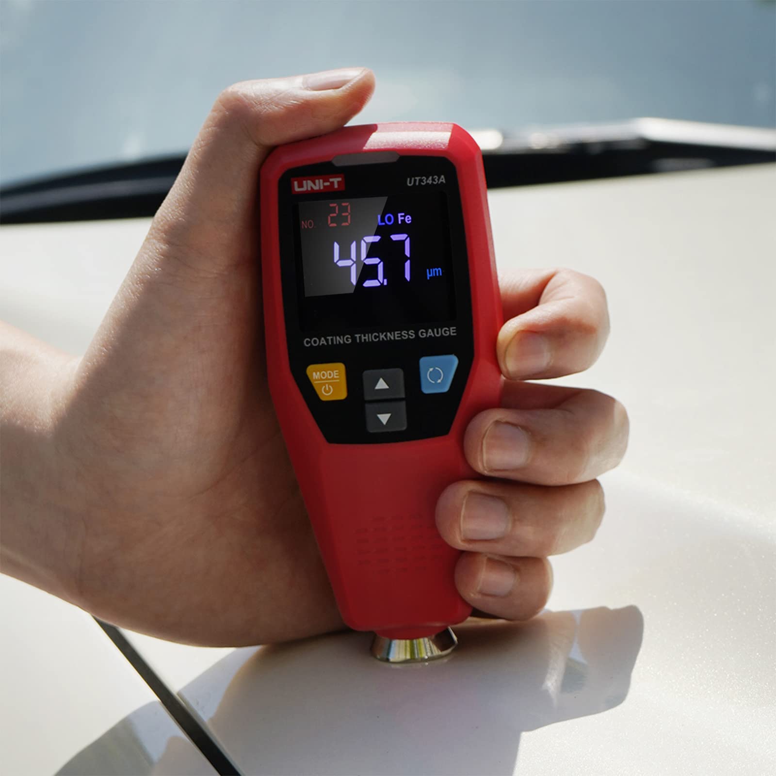 Snapklik.com : Paint Thickness Gauge 343A, RockyMars Digital Coating ...