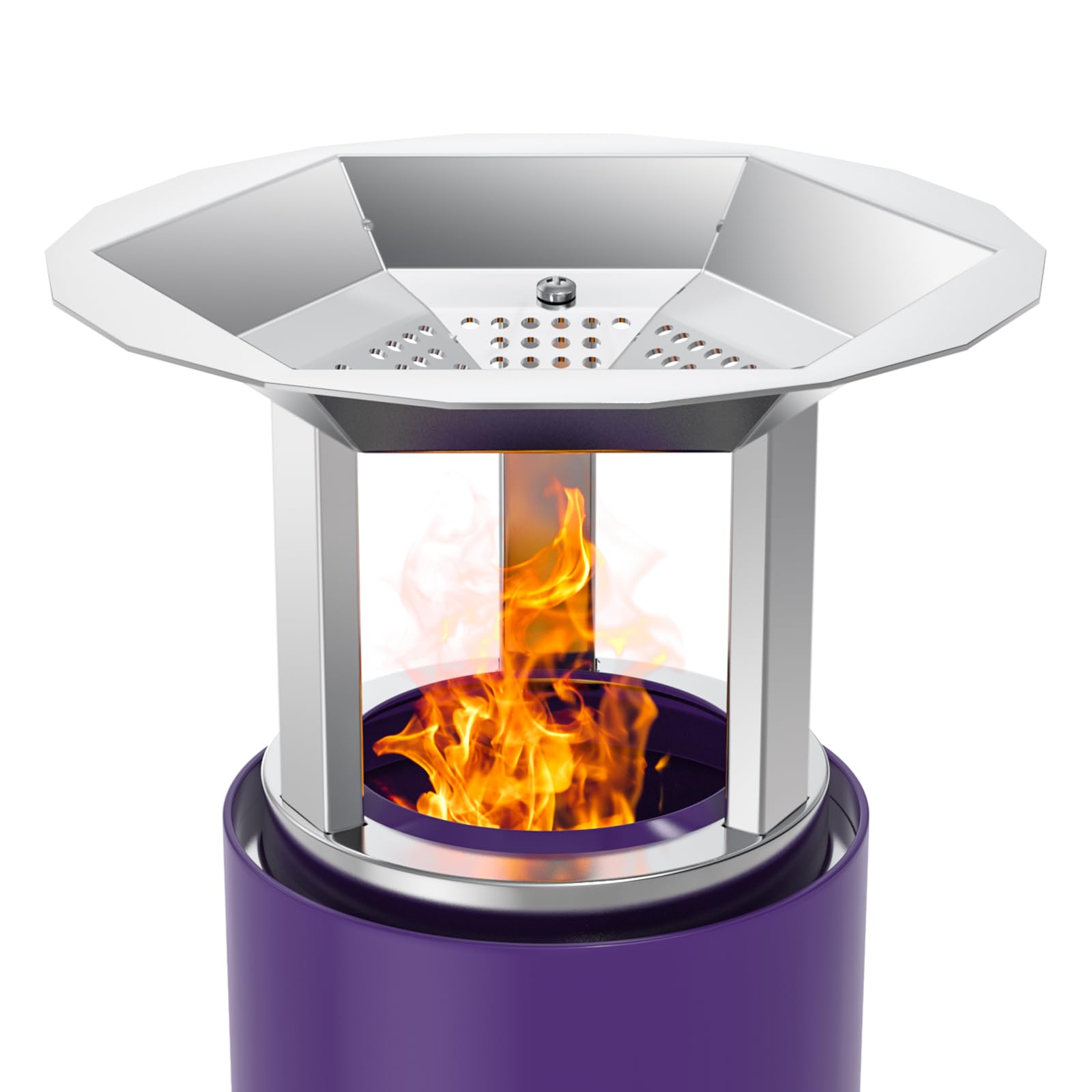 Amazon.com : BBQ-PLUS Heat Deflector for Solo Stove Mesa XL,Stainless ...