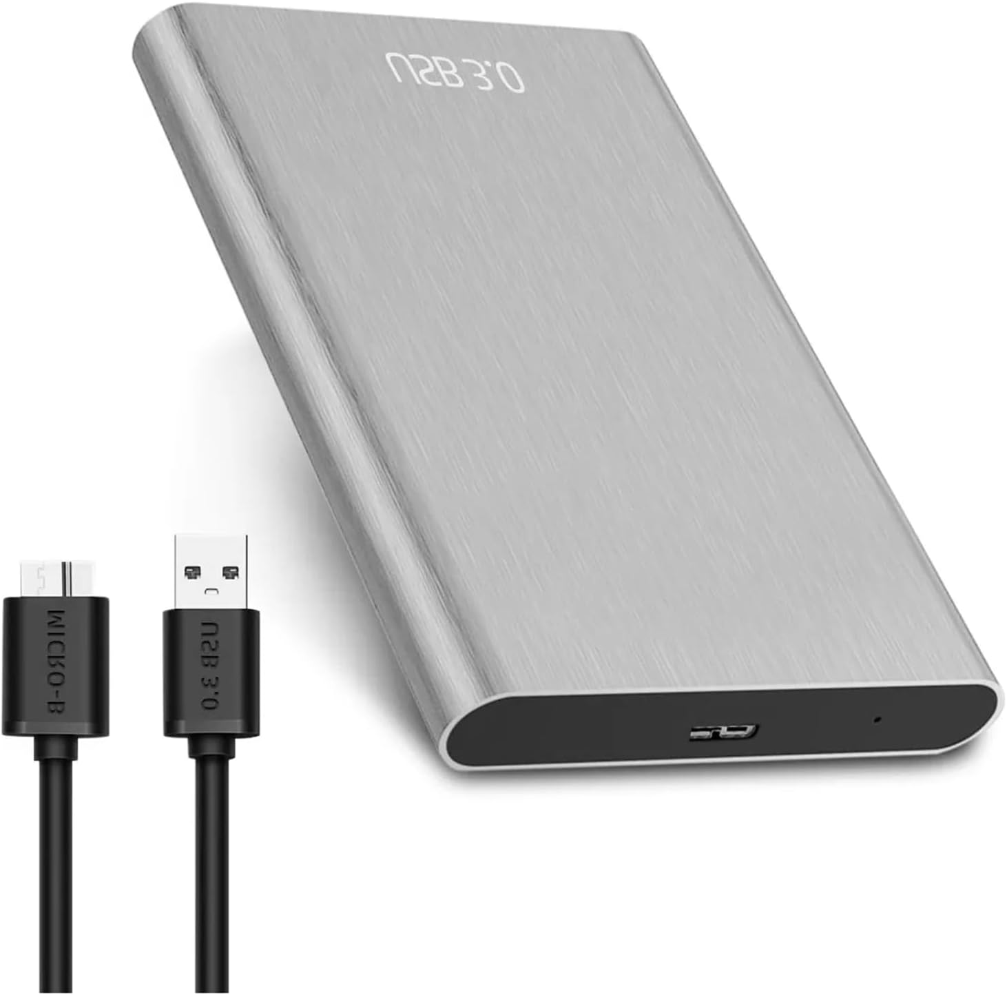 External Hard Drive, Portable Hard Drive, USB 3.0, 1 TB（970GB） Type C ...