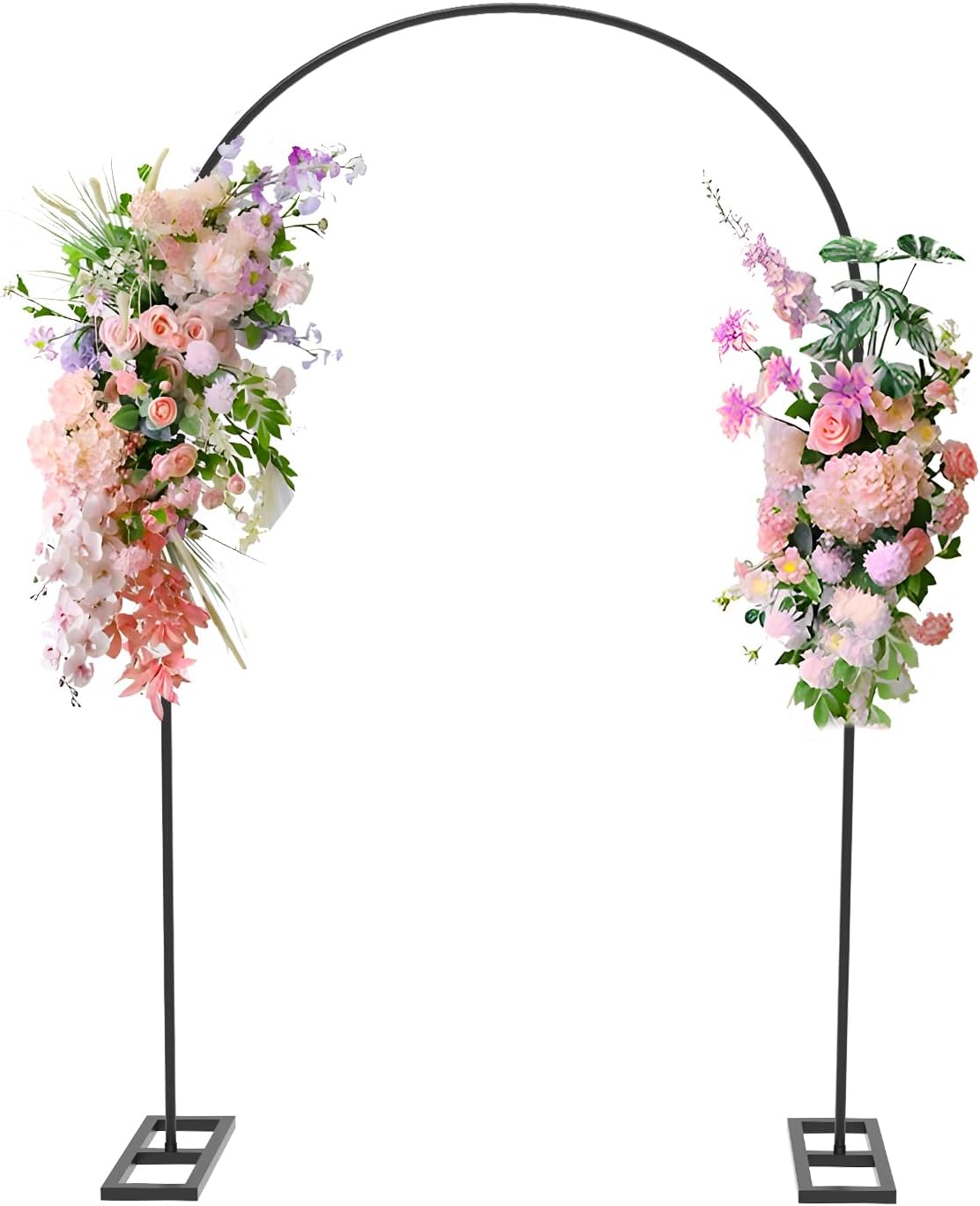 Amazon.com : Queension 7.2FT Arch Backdrop Stand, Metal Wedding Arch ...