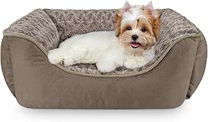 JOEJOY Rectangle Dog Bed for Large Medium Small Dogs - Washable ...