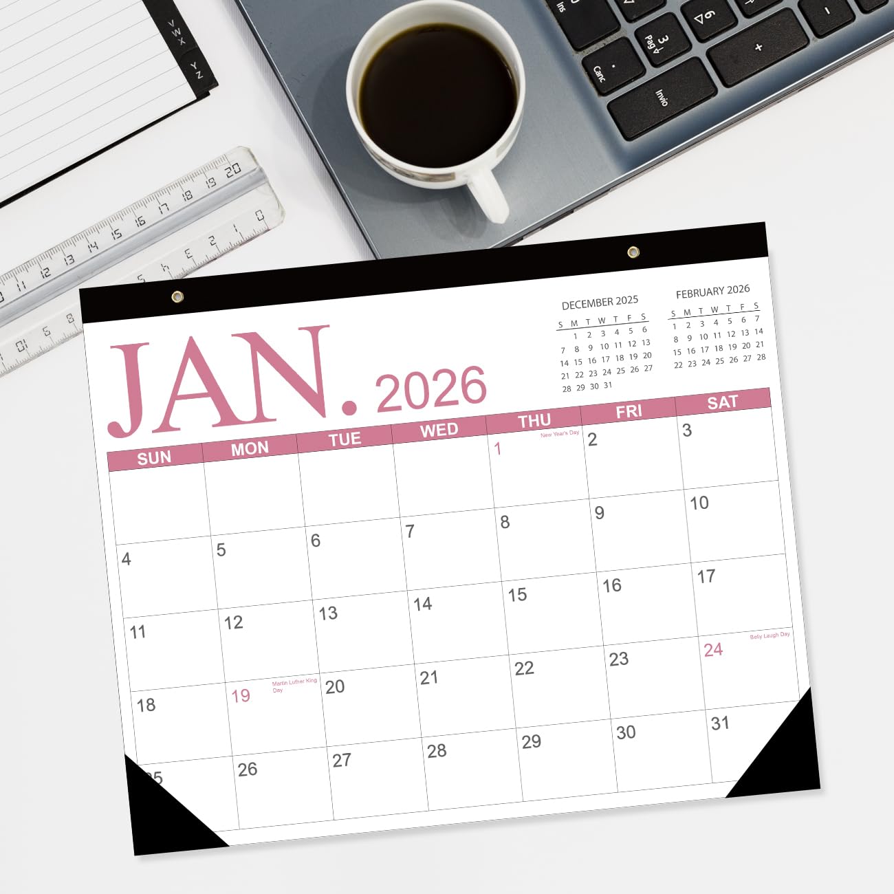 Snapklik.com : Calendar 2026-2027 - 15-Month Desk Calendar 2026-2027 ...