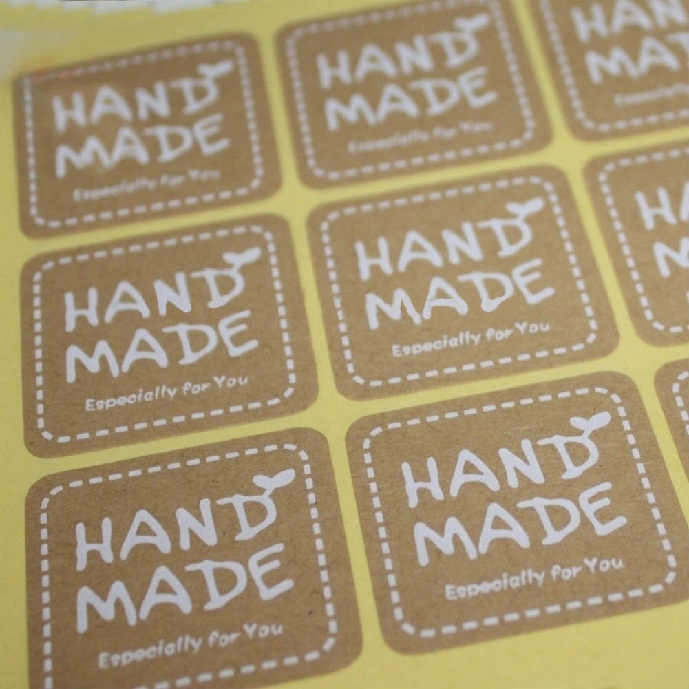 Amazon.com : AKOAK 20 Sheets 240 Pcs/Lot Square White Hand Made ...