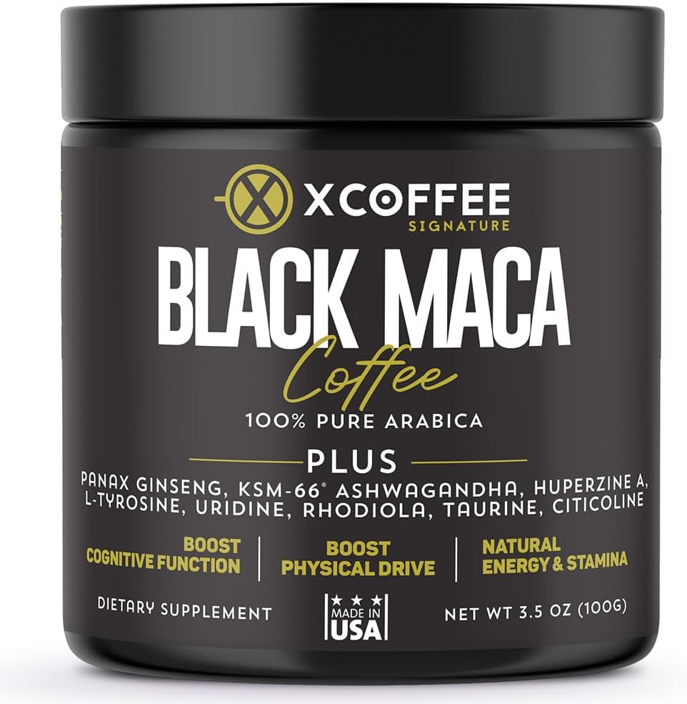 Amazon.com: Alphacino Apex - Instant Coffee Powder for The Robust Vigorous Men - Muscle Growth ...