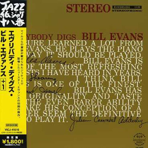 Amazon.com: Everybody Digs + 1: 4988002505760: Bill Evans: Books