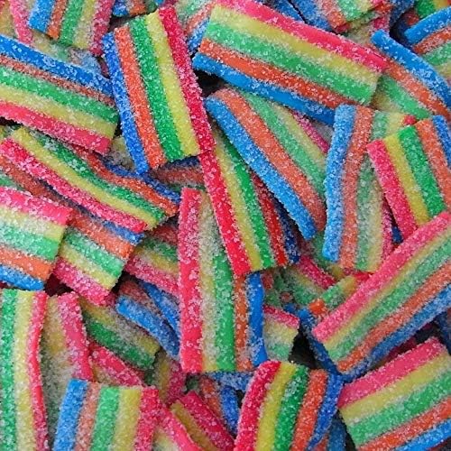 Rainbow Bites 500g Share Bag by The Gourmet Sweet Company : Amazon.co ...