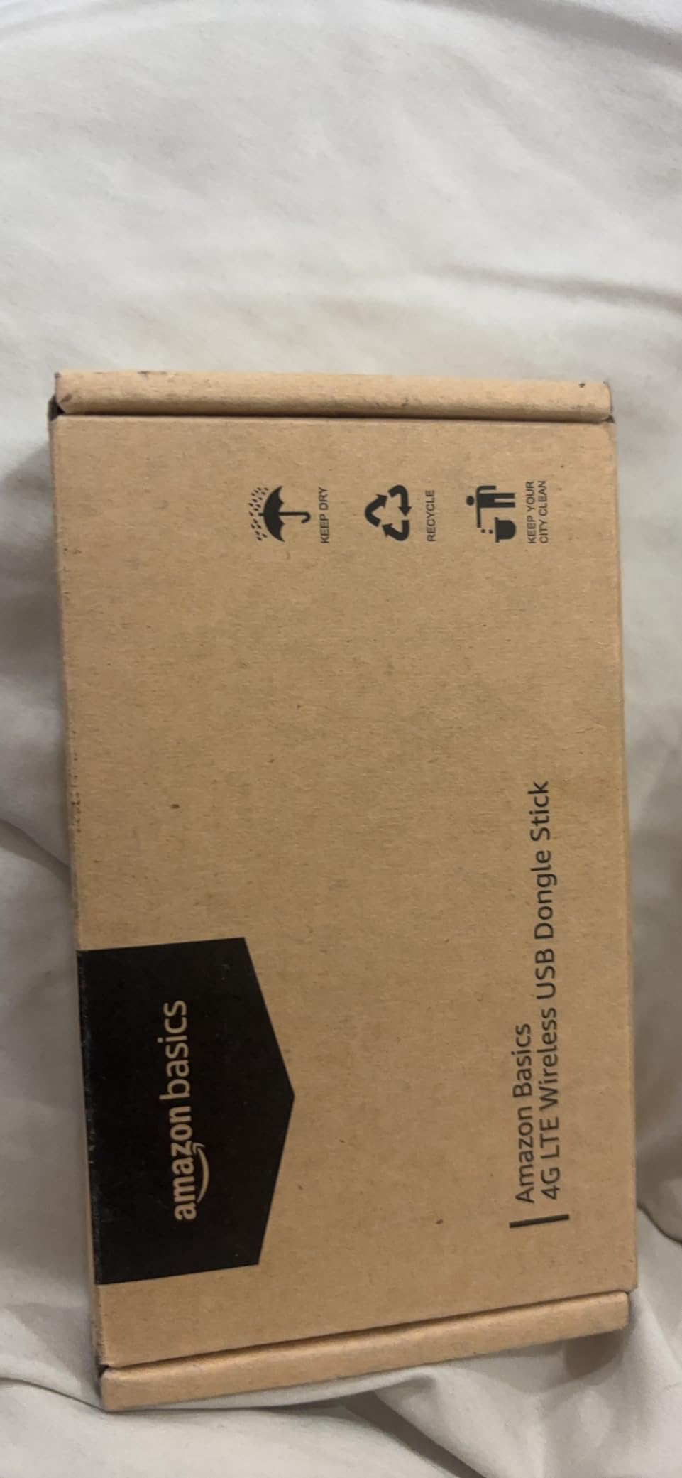 AmazonBasics 4G LTE WiFi USB Dongle Stick with All SIM Support | Plug ...