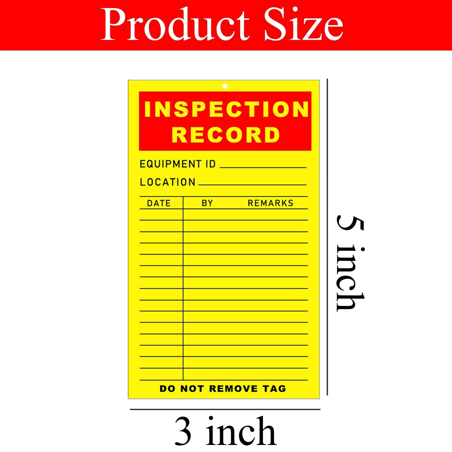 Snapklik.com : Safety Tag 25 Pcs Year Maintenance Labels-Inspection ...